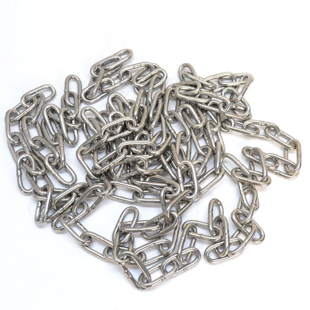 1 8 X 10 Ft Marine Stainless Steel Proof Coil Chain 1 8 Chain T316 1 8 X 10 Ft Marine Stainless Steel Proof Coil Chain 1 8 Chain T316