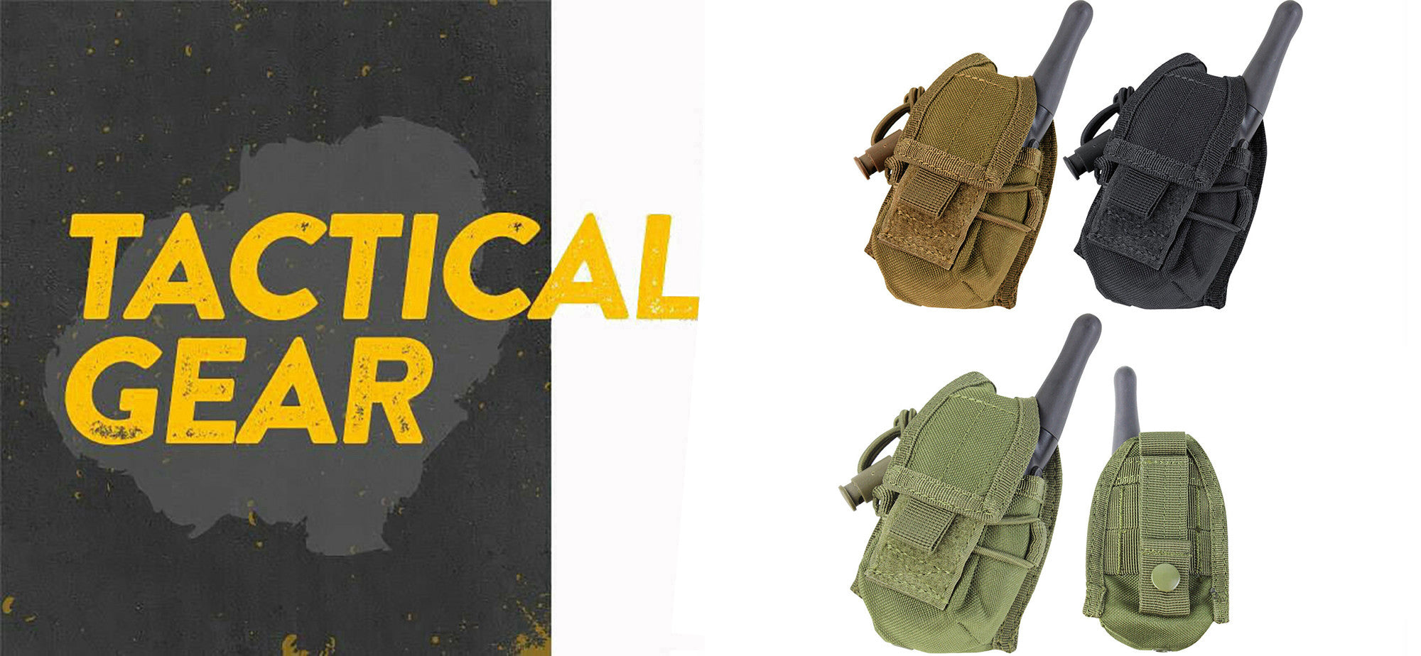 HHR Handheld Radio Pouch Multi-Purpose Utility Pouch