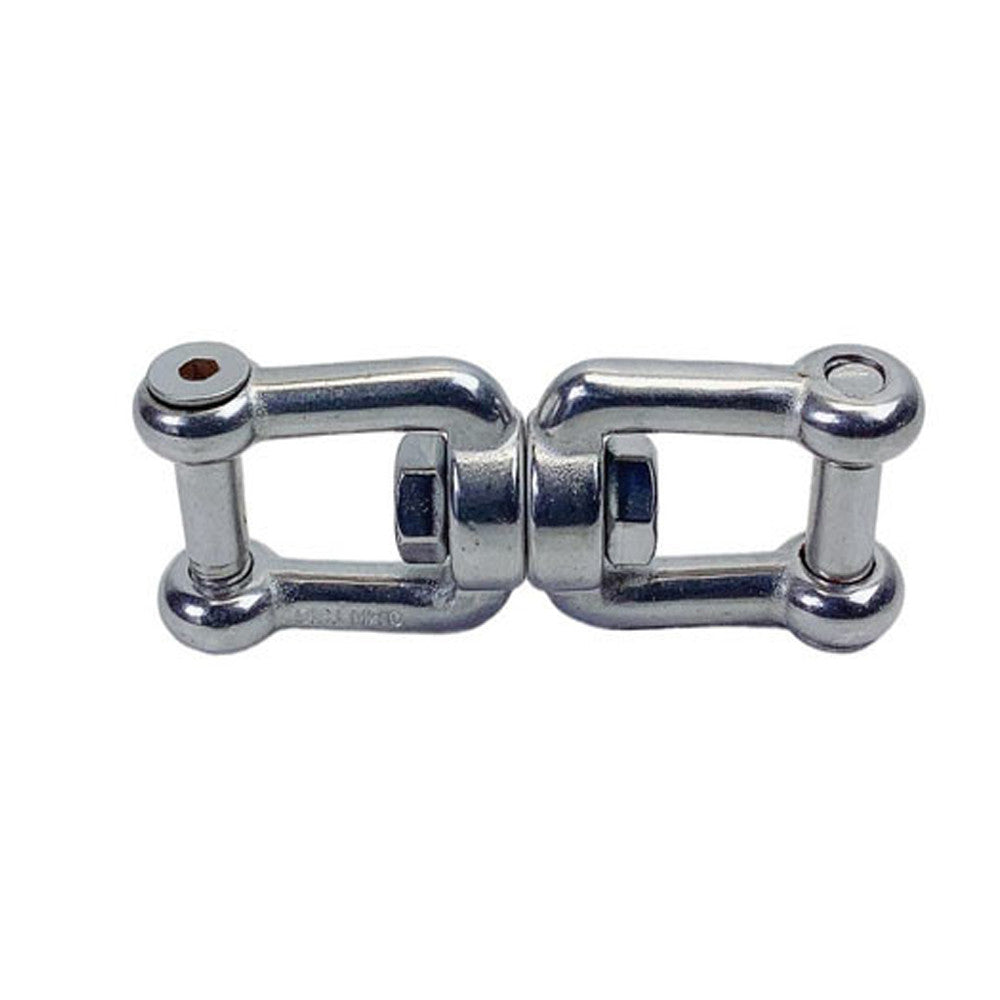 Marine Stainless Steel 5/16" JAW JAW Swivel Shackle Anchor Connector F