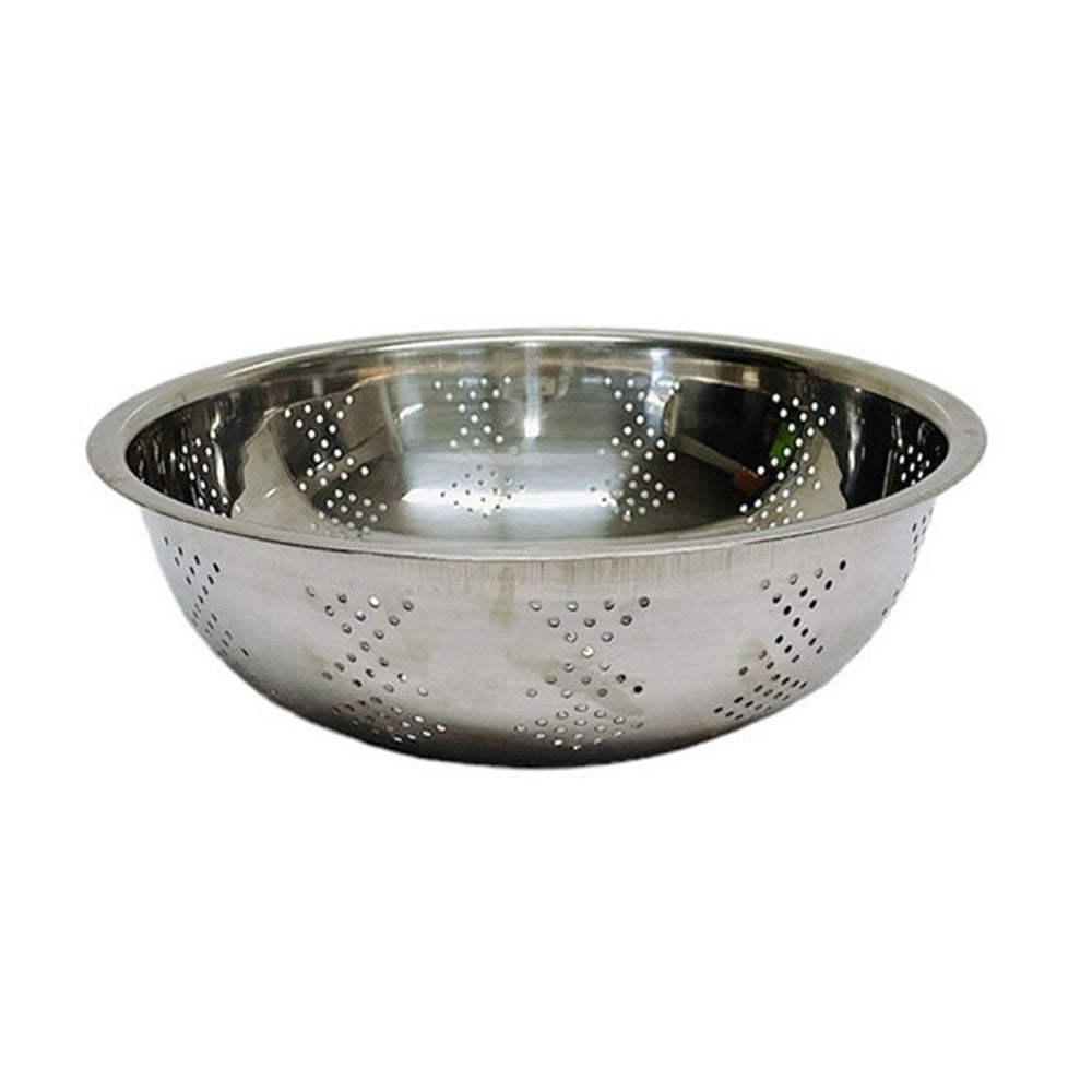12" (30 cm) Stainless Steel Colander Food Vegetables Drainer Cullender