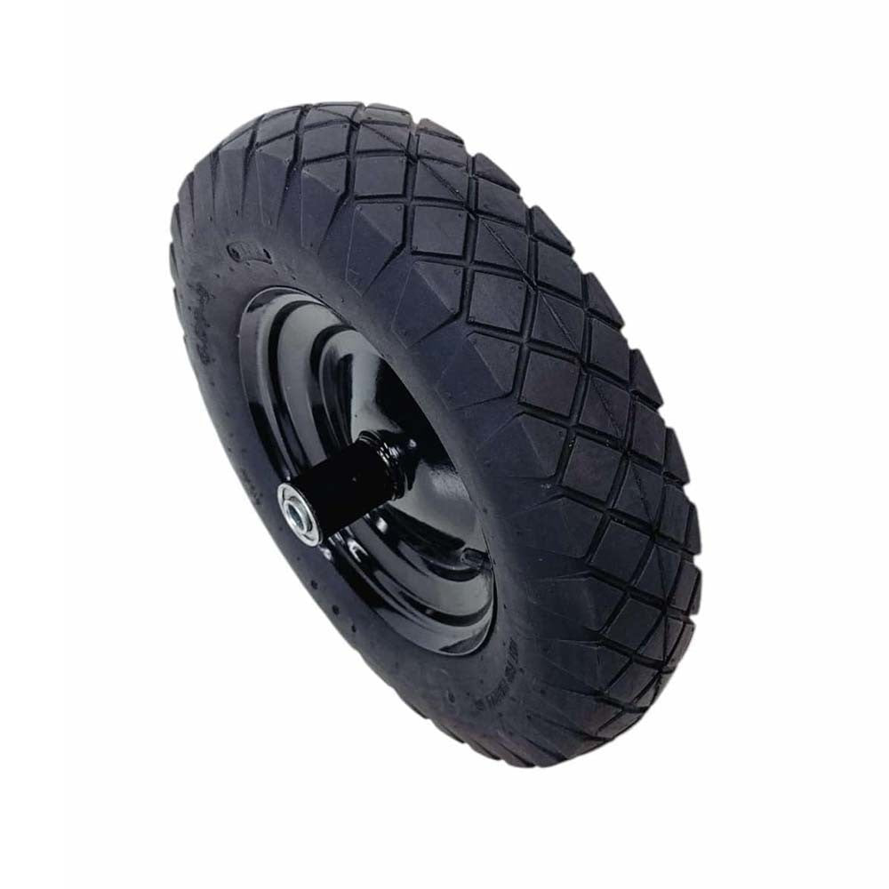 16" Nylon Air Wheel Barrow Tire 4.00-8 Tire and Wheel 5/8" Bore Size T