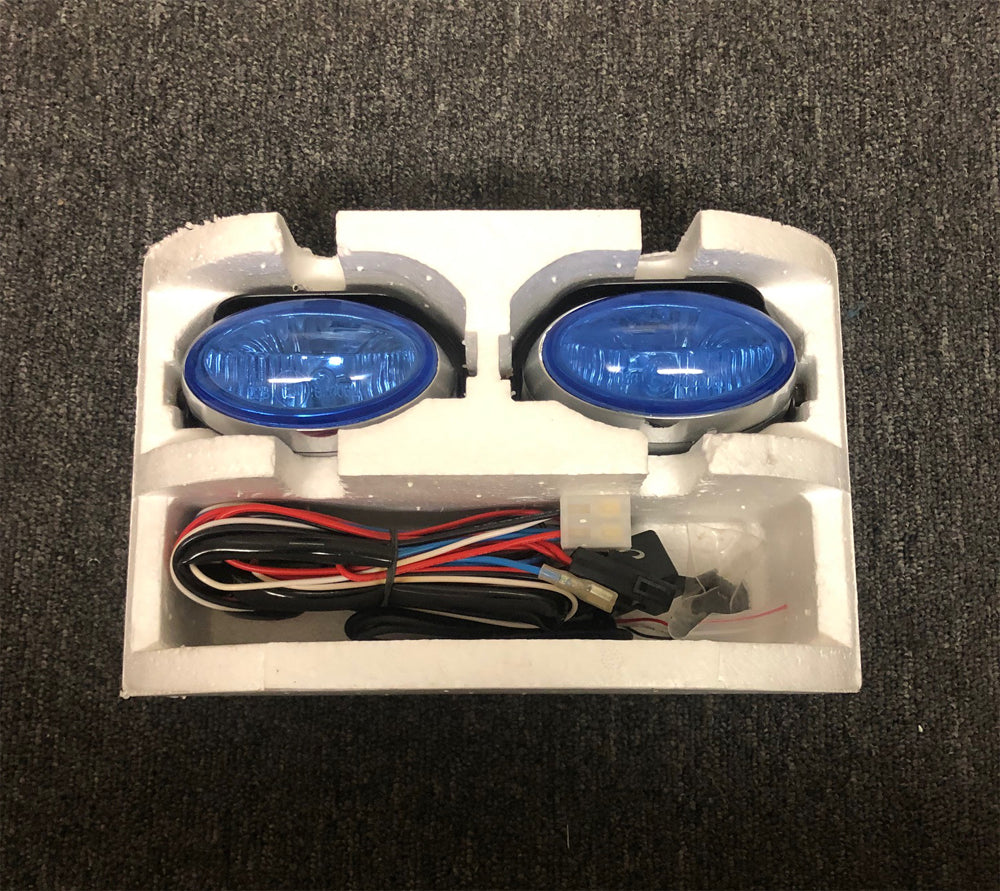 Ultra White Halogen Lamp Flog Light 55W Chrome Coating Car Headlights