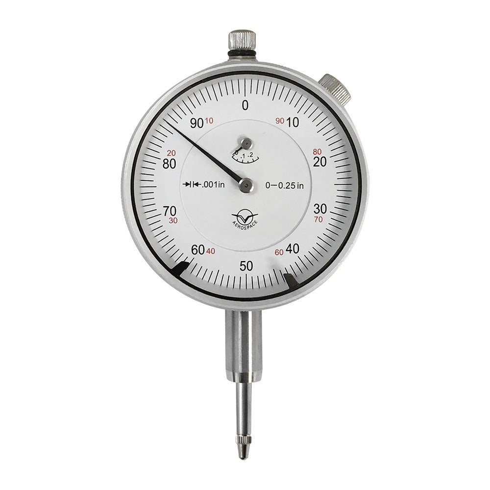 0 - 0.25'' Precision dial Indicator AGD Lug Back Gauge 0.001'' Graduat