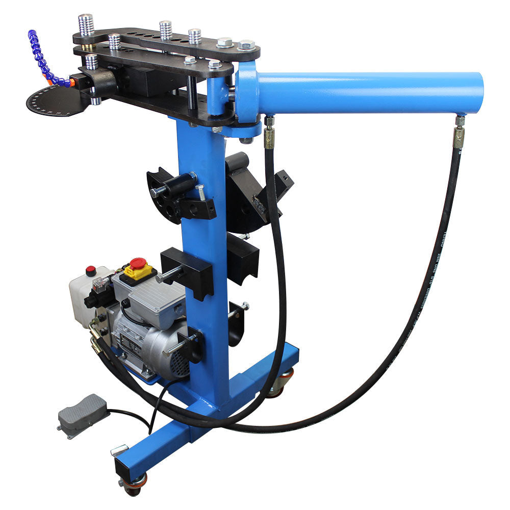 10 Ton Electric Hydraulic Power Pipe Tube Bender Bending 1", 1-1/2" 1-