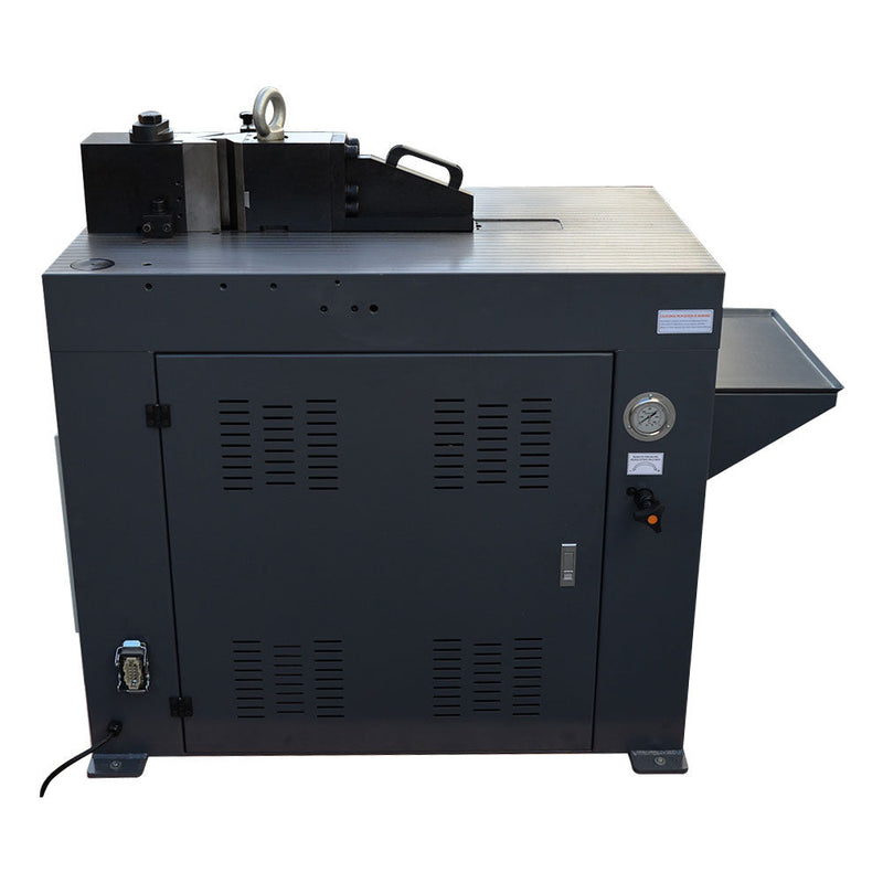 40 Ton Hydraulic Horizontal Bender Flat Steel 6-5-16 x 1-2 Vee Bending