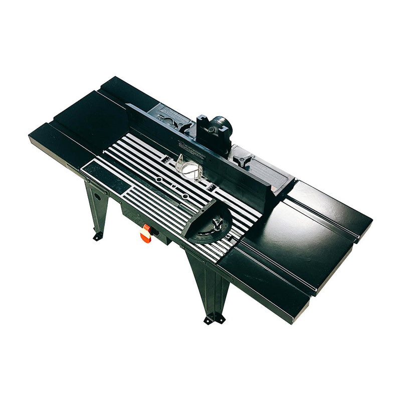 34" x 13" Aluminum Deluxe Router Table Benchtop On/Off Switch Routing