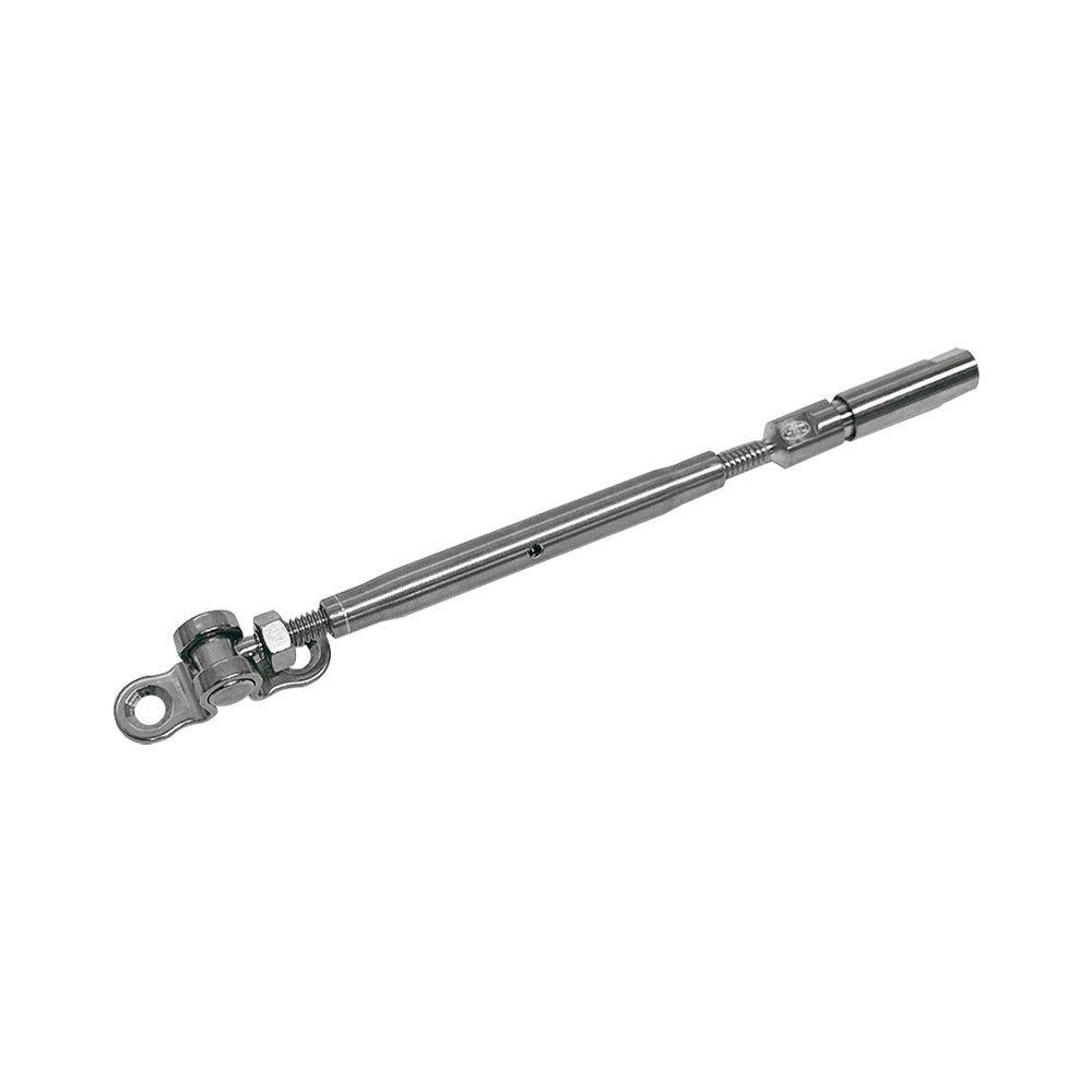 Marine Boat SS T316 Swageless & Deck Toggle Turnbuckle For 1/8" Cable