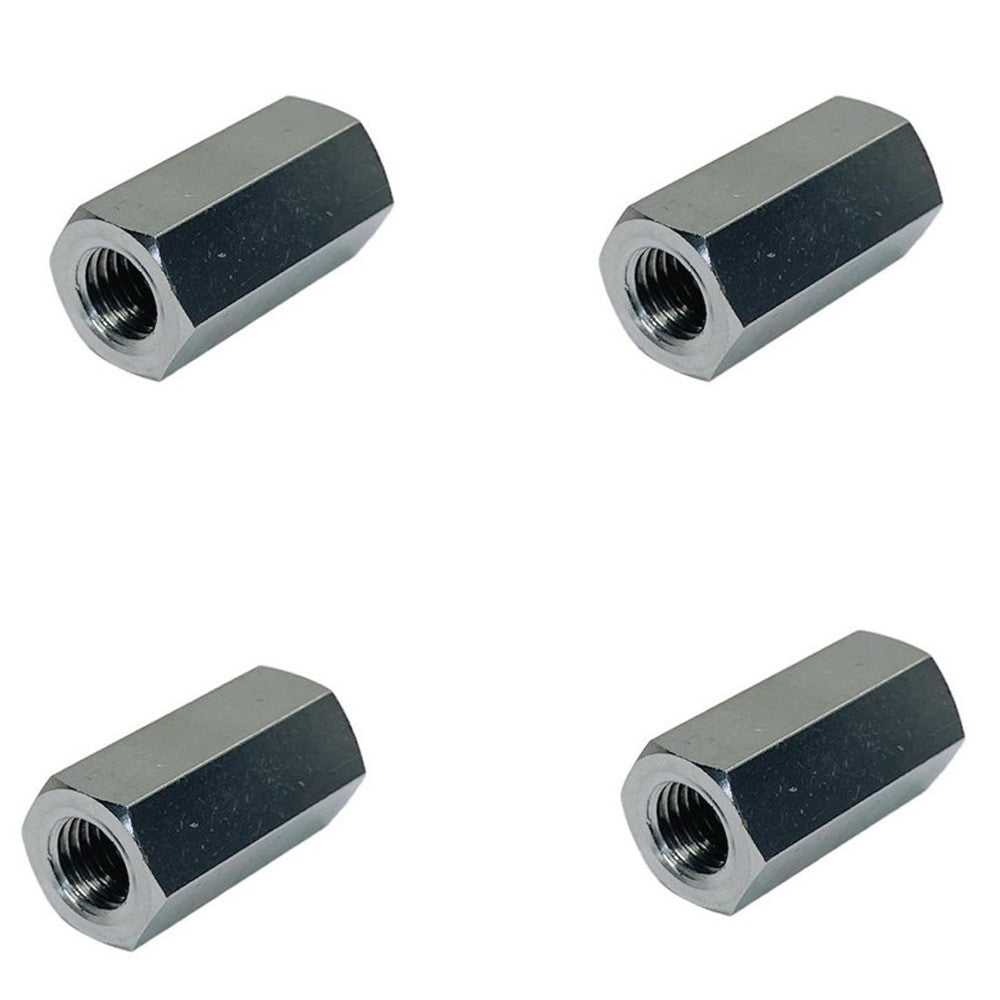 4 Pc Marine Boat Stainless Steel 1/2" Coupling Nut Hex Connecting Nut