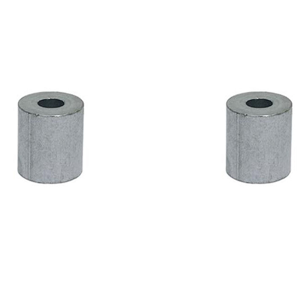 10 Pc 1/16" Aluminum Stop Button Aluminum Swage Stop Sleeve Button Rig