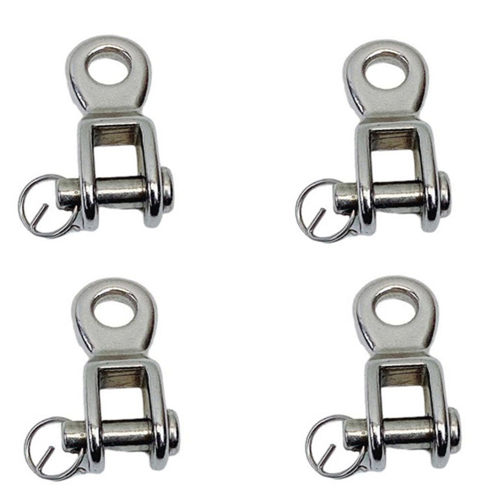 4 Pc Marine Boat Stainless Steel 3/8" Rigging Toggle 1400 Lb WLL Lifti