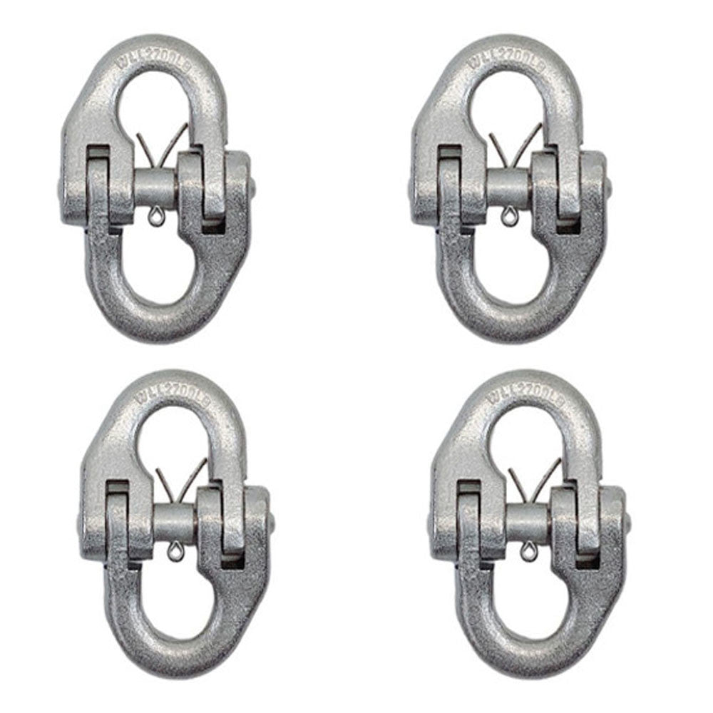 4 Pc Marine Stainless Steel 5/16" Hammerlock Link Chain Connect Link 2