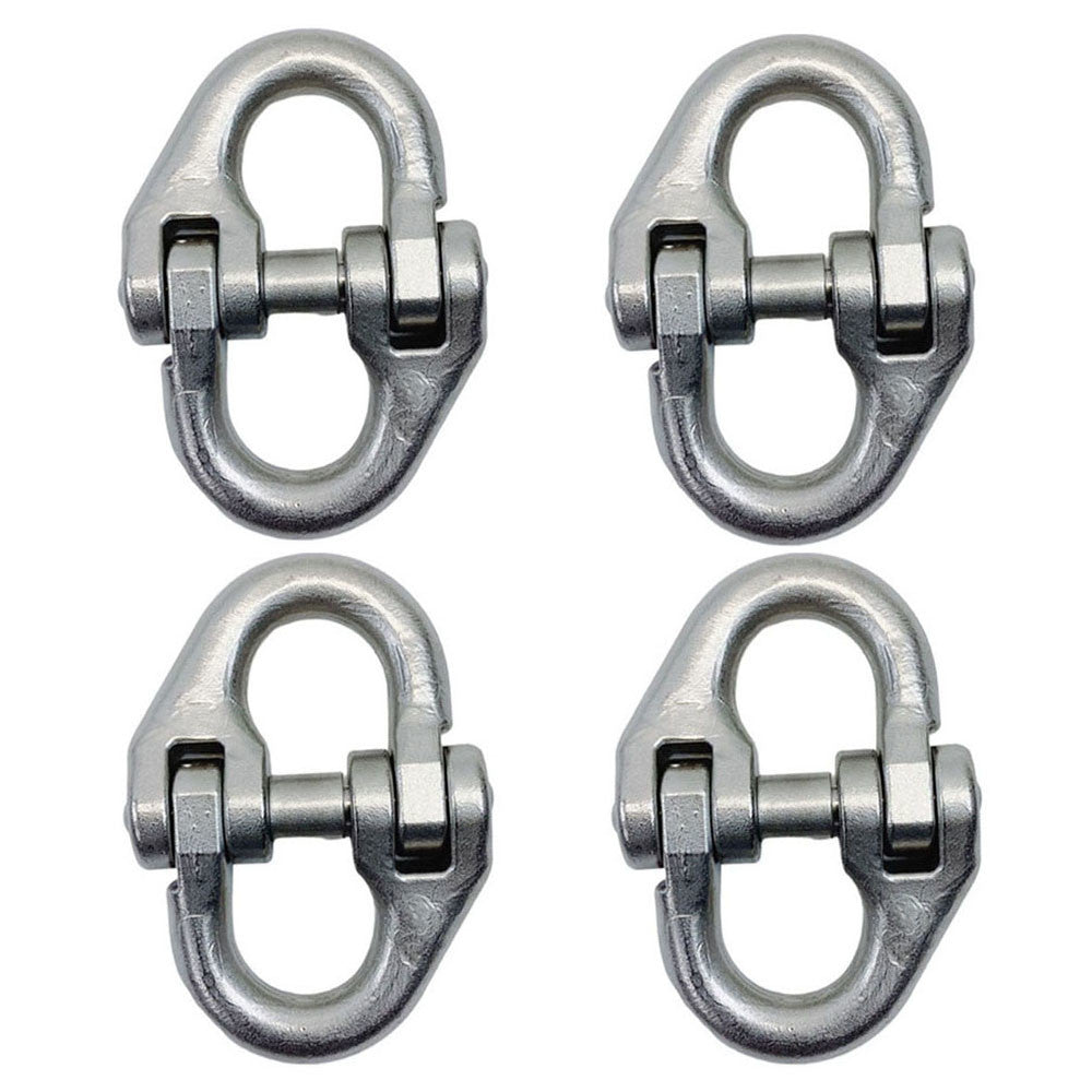 4 Pc Marine Stainless Steel 1/2" Hammerlock Link Chain Connect Link 73